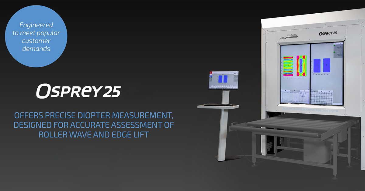 Osprey®25: Advance inspection system for glass - Glassquality